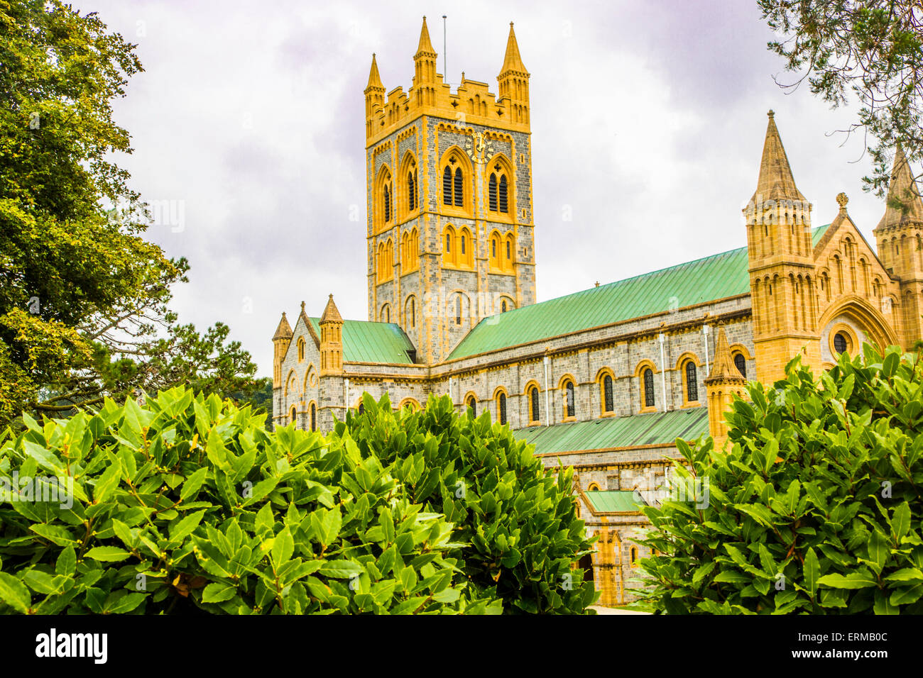 Buckfast Abbey in Devon Stock Photo - Alamy