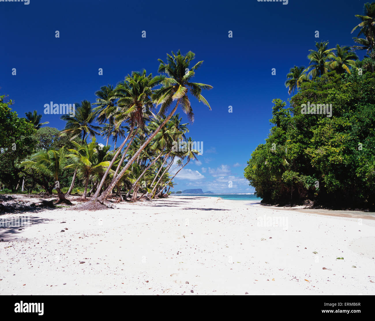 Vavau Beach; Upolu Island, Samoa Stock Photo - Alamy
