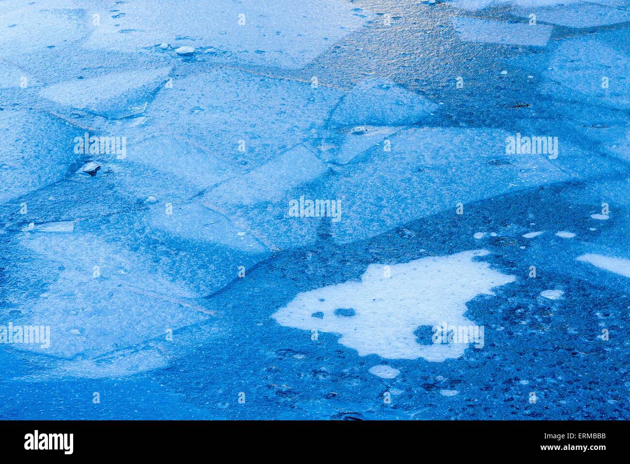 Crystal blue ice sheets hi-res stock photography and images - Alamy