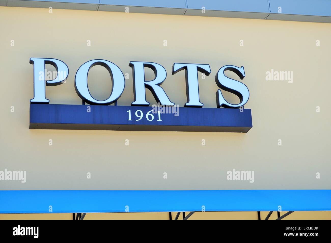 Ports 1961 sign Stock Photo - Alamy