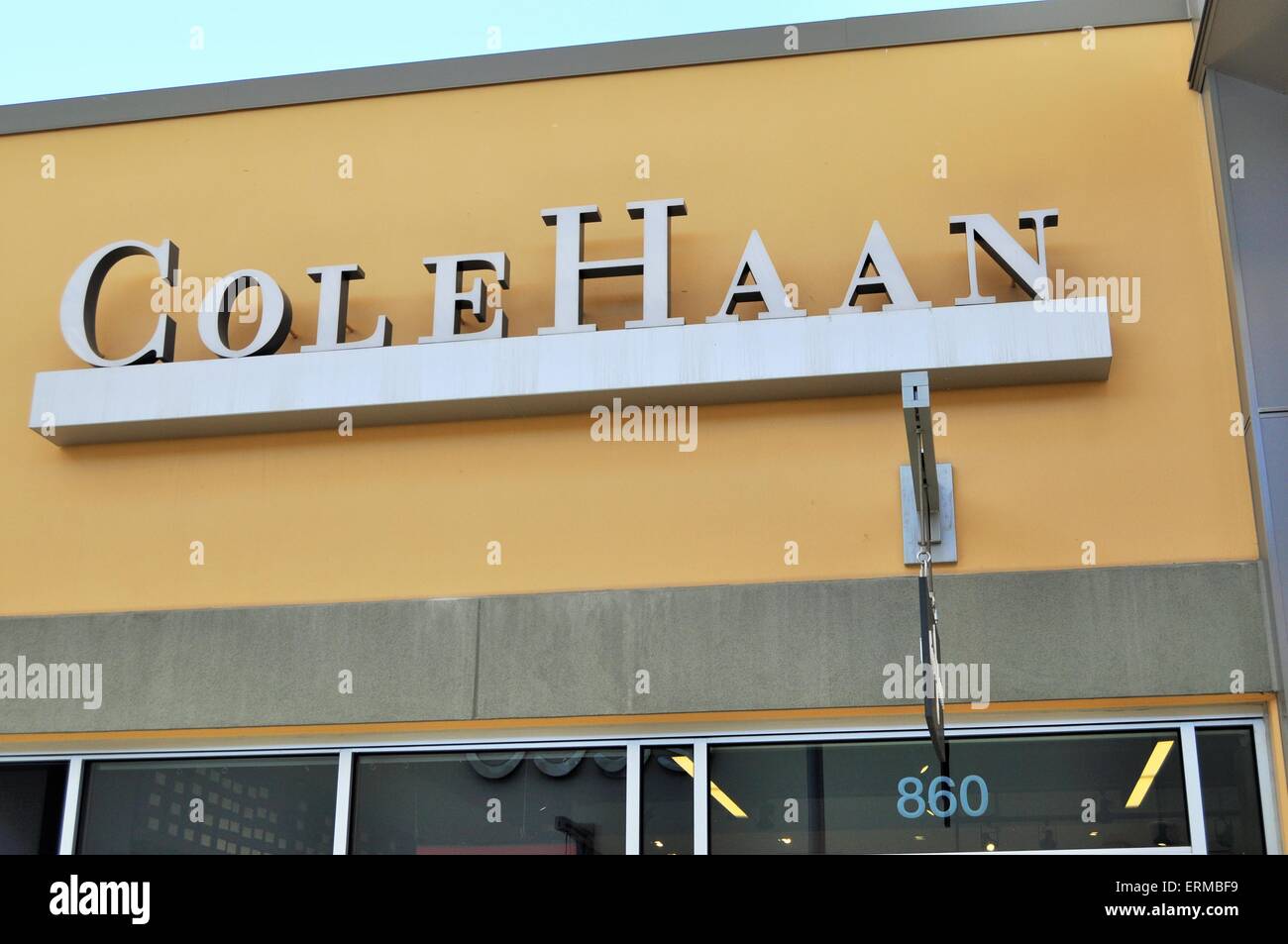 Cole Haan store sign Stock Photo - Alamy
