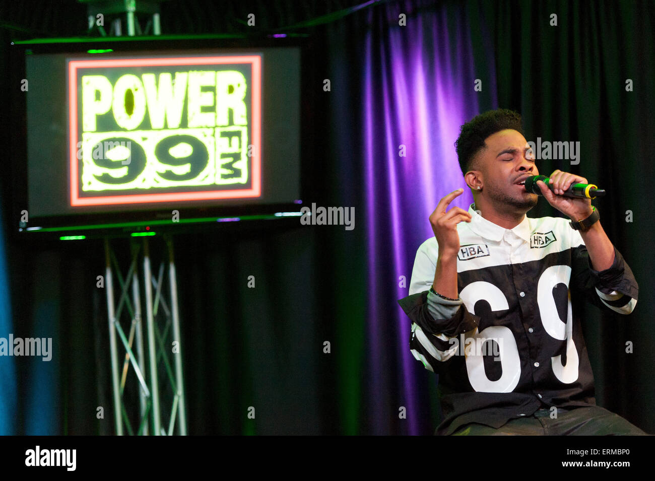 Philadelphia, Pennsylvania, USA. 4th June, 2015. R&B singer songwriter ...