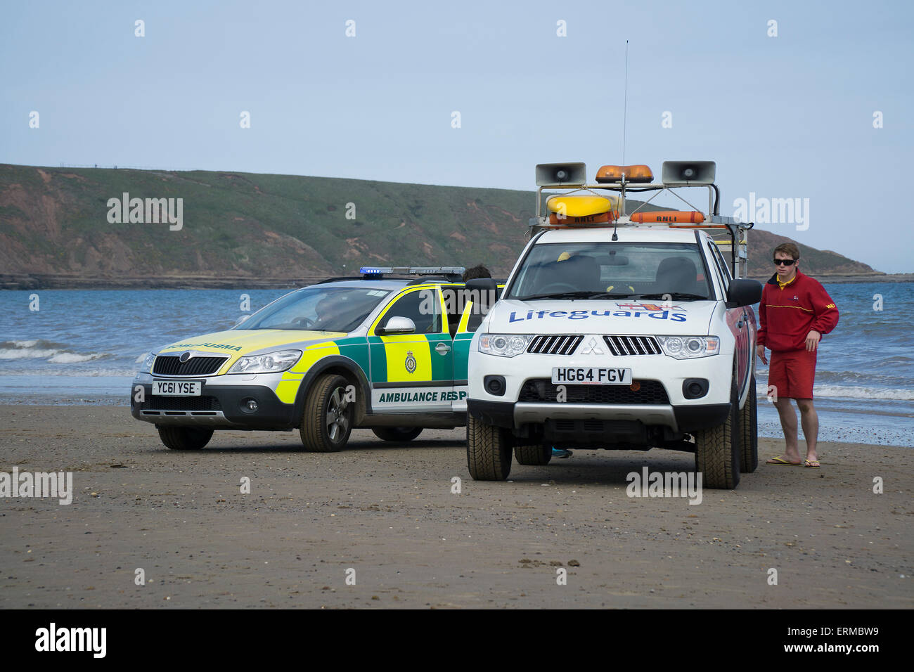 Rnli lifeguard vehicles hi-res stock photography and images - Alamy