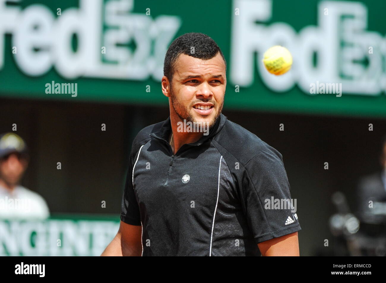 Jo Wilfried Tsonga - 02.06.2015 - Jour 10 - Roland Garros 2015.Photo ...