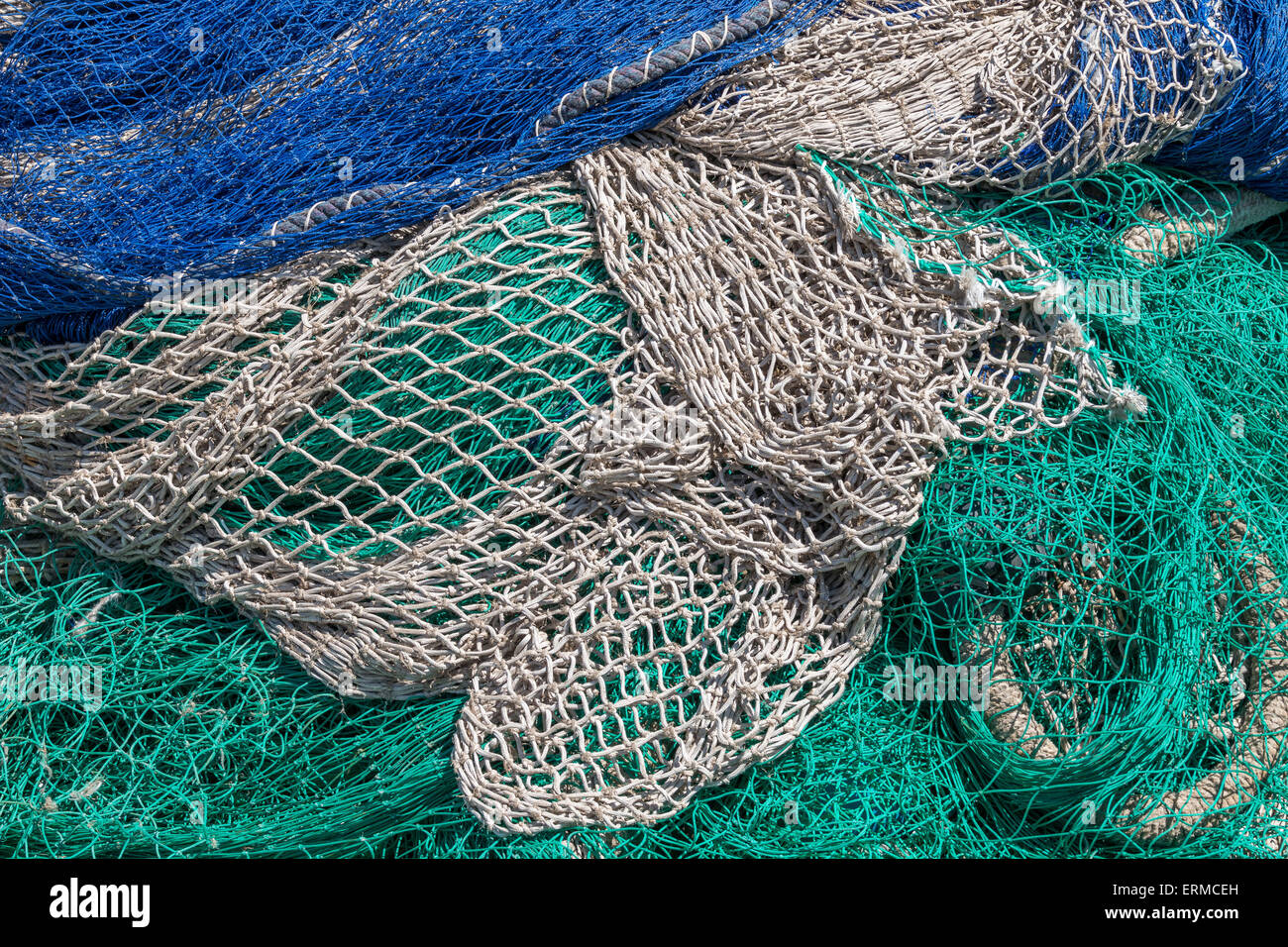 Industrial fishing boat nets hi-res stock photography and images - Alamy