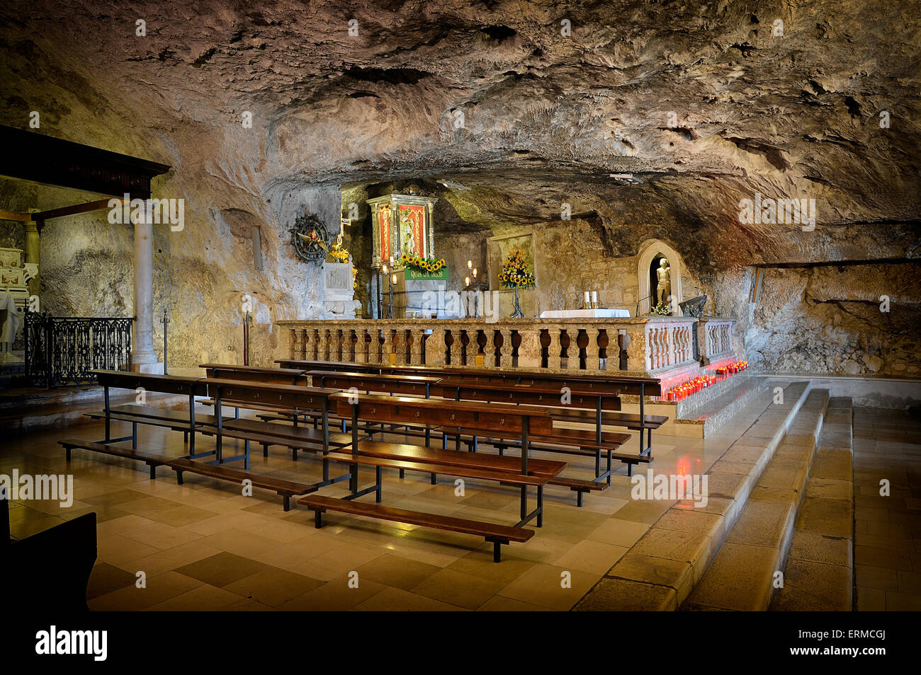 Apulia Gargano Monte San’Angelo S. Michael Archangel Sanctuary the Cave ...