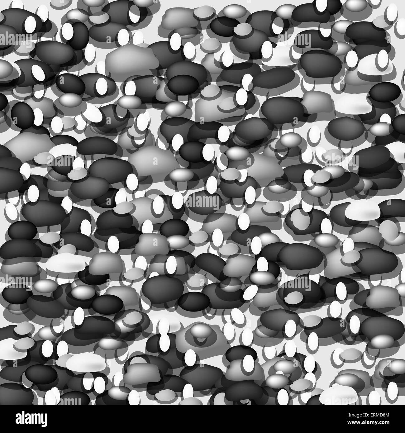 Grey color gravel Stock Vector Images - Alamy