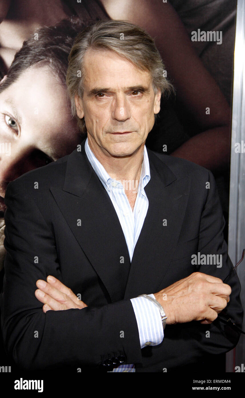 Jeremy Irons at the Los Angeles premiere of 'The Words' held at the ...