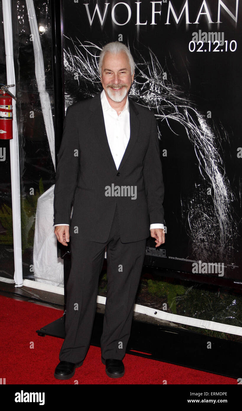 Rick Baker at the Los Angeles premiere of 'The Wolfman' held at the ...