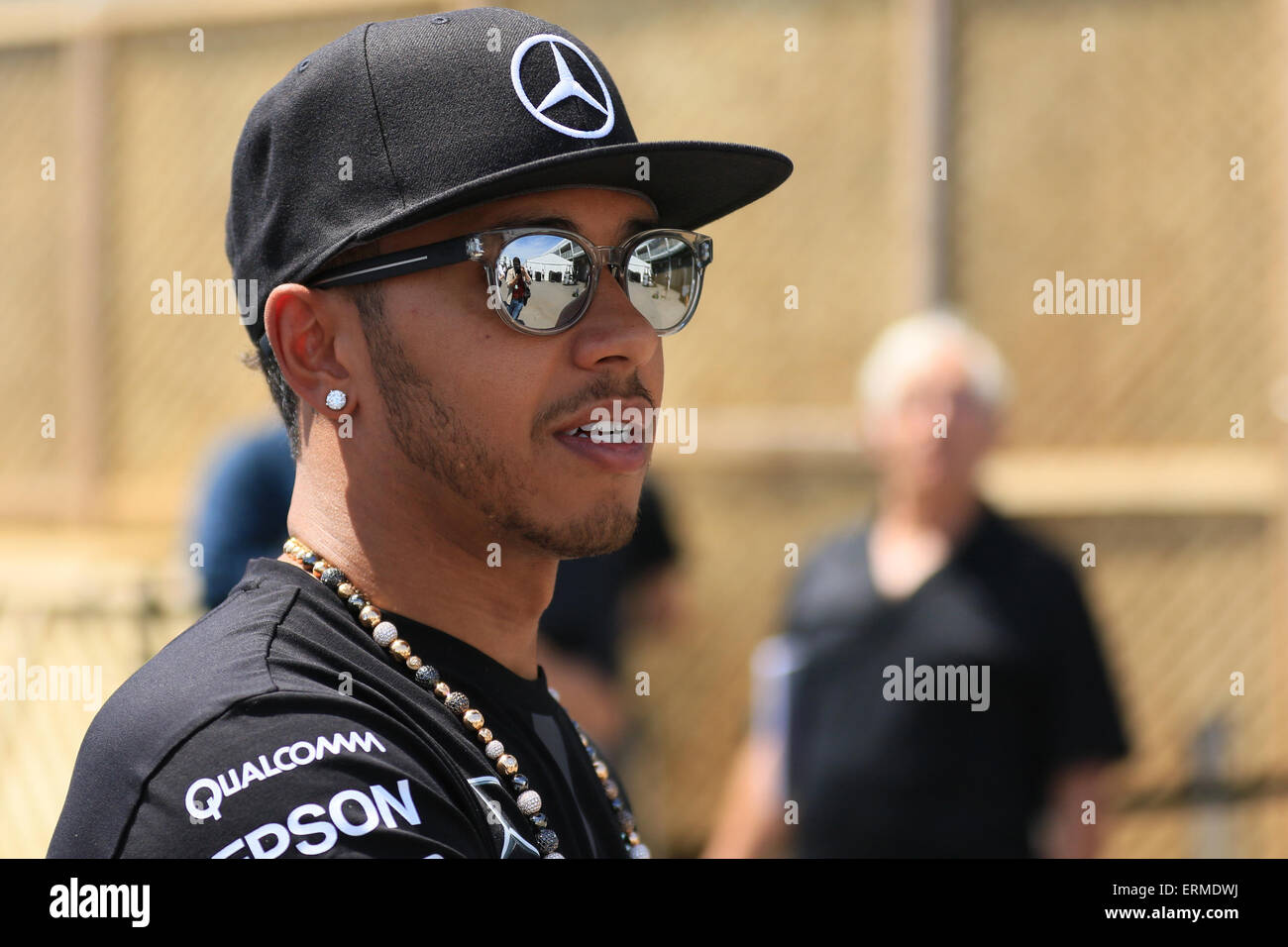 Formula 1 driver walking hi-res stock photography and images - Alamy
