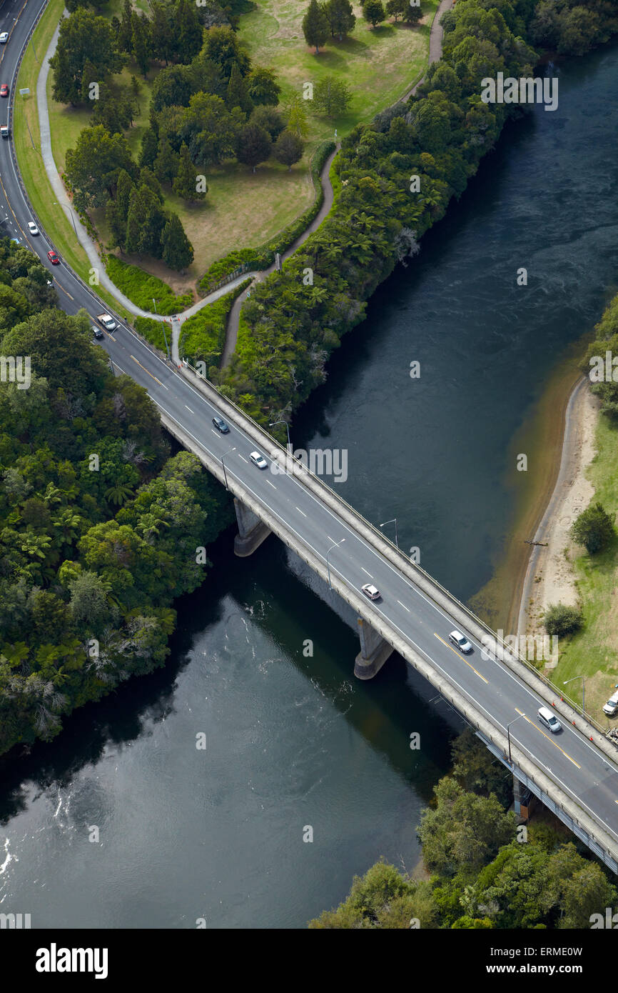 Cobham Bridge (State Highway One), Hamilton, Waikato, North Island, New ...