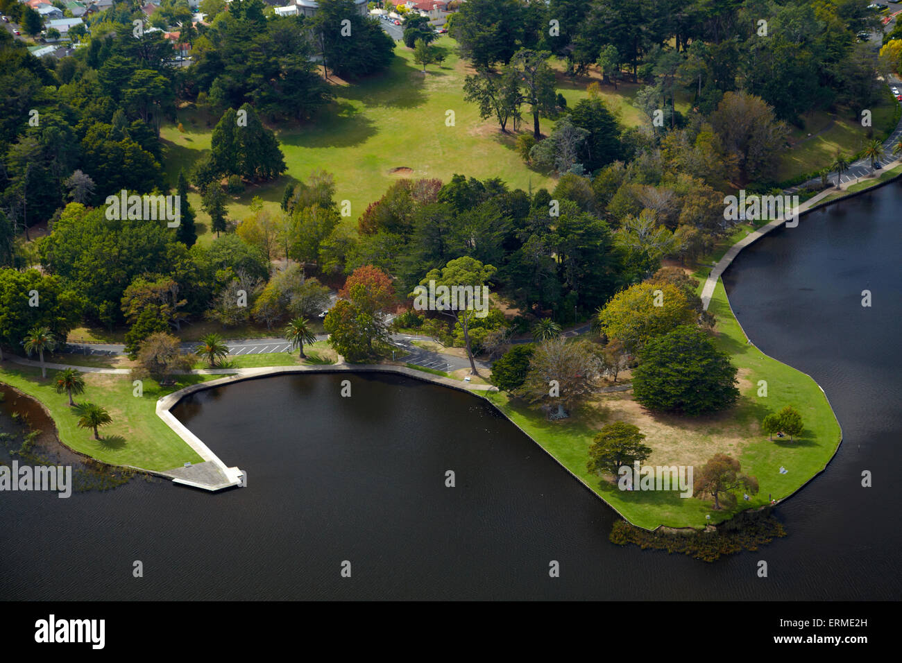 Hamilton lake domain, new zealand hi-res stock photography and images ...