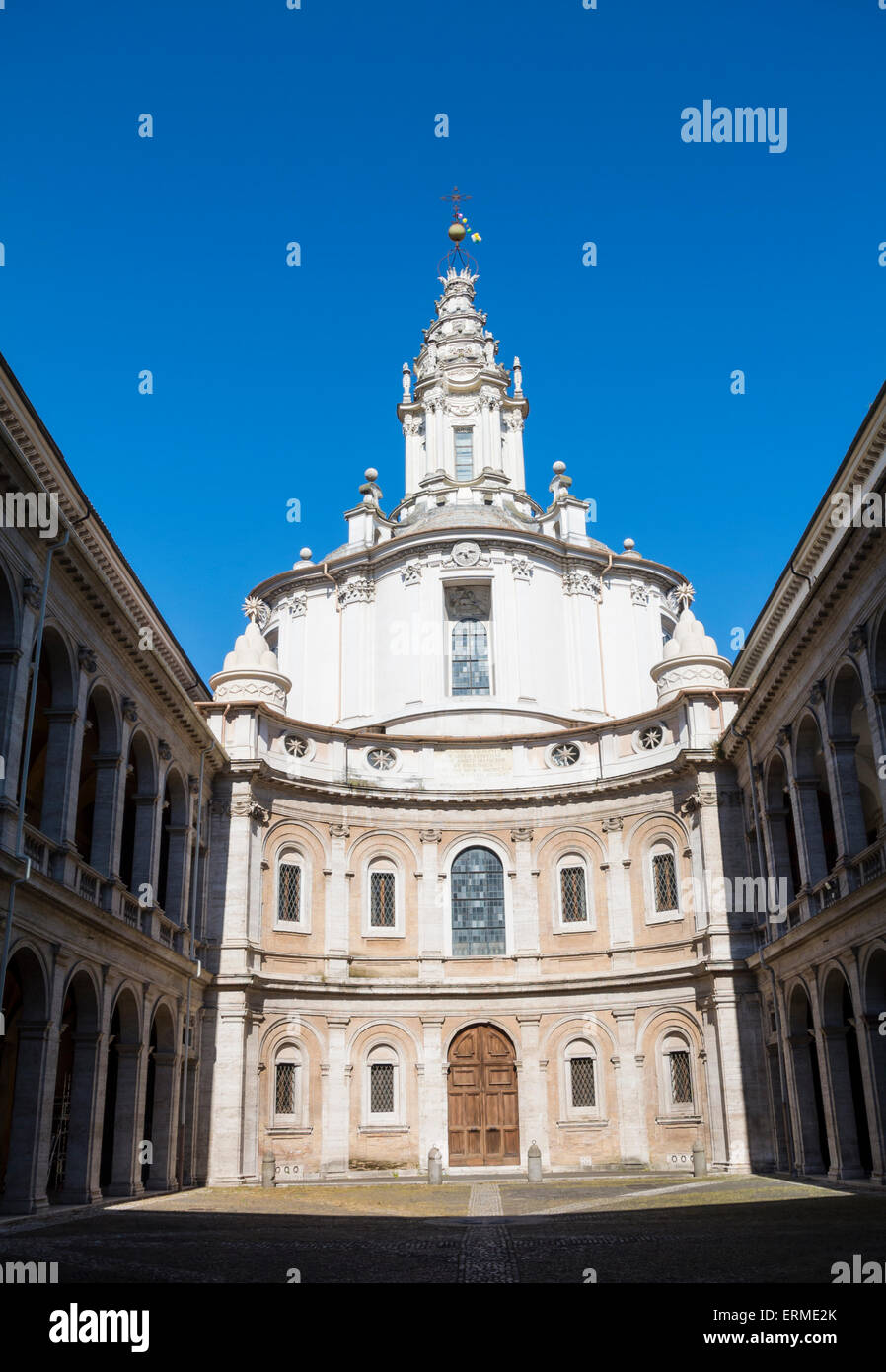sant'Ivo alla Sapienza Rome Italy Stock Photo - Alamy