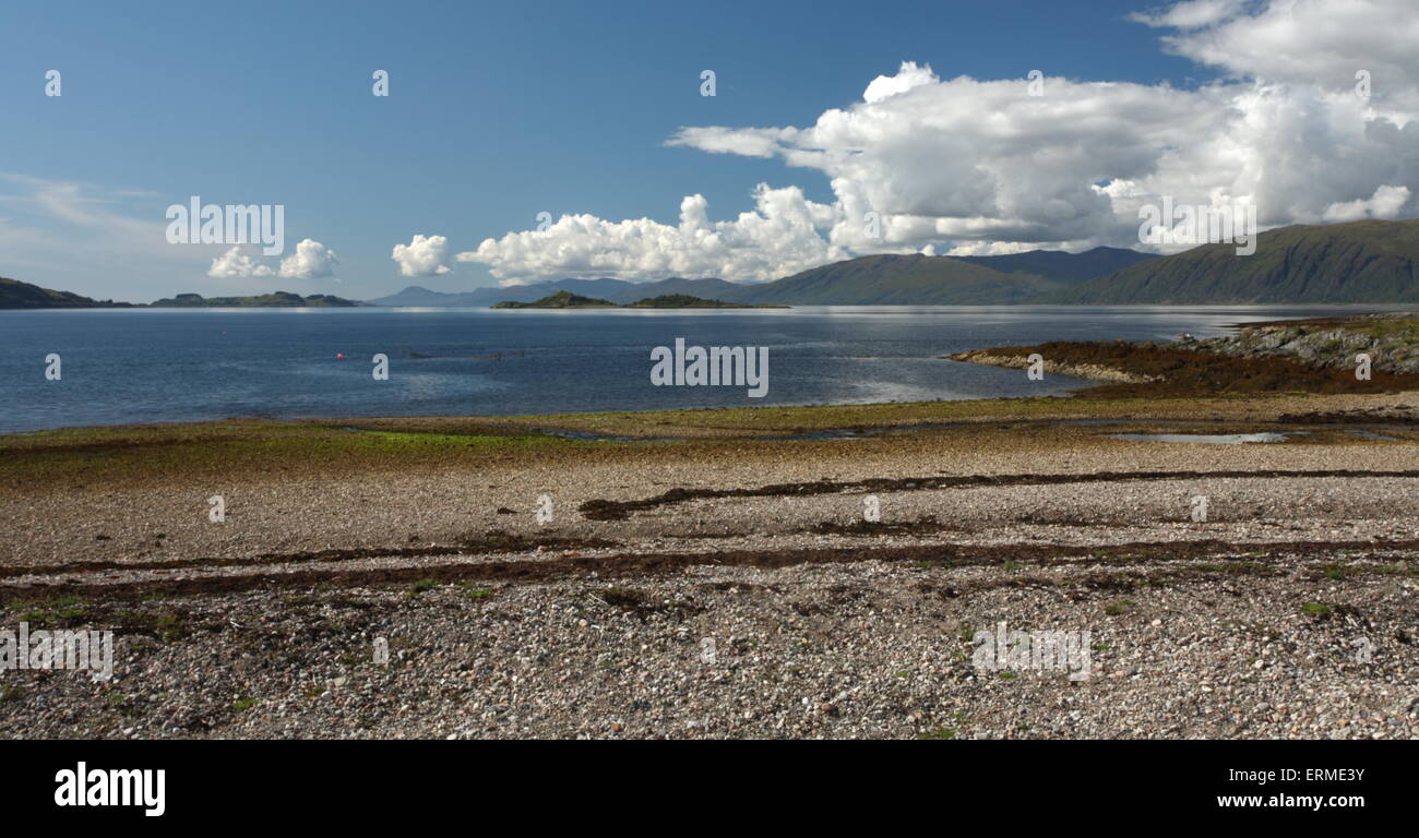 Cuil Bay, Duror in Lochaber Stock Photo - Alamy
