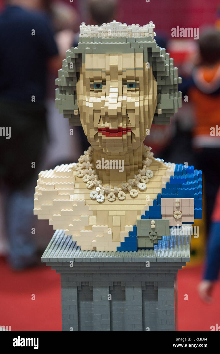 Brick 2014 Lego exhibition held at the Excel Exhibition Centre ...