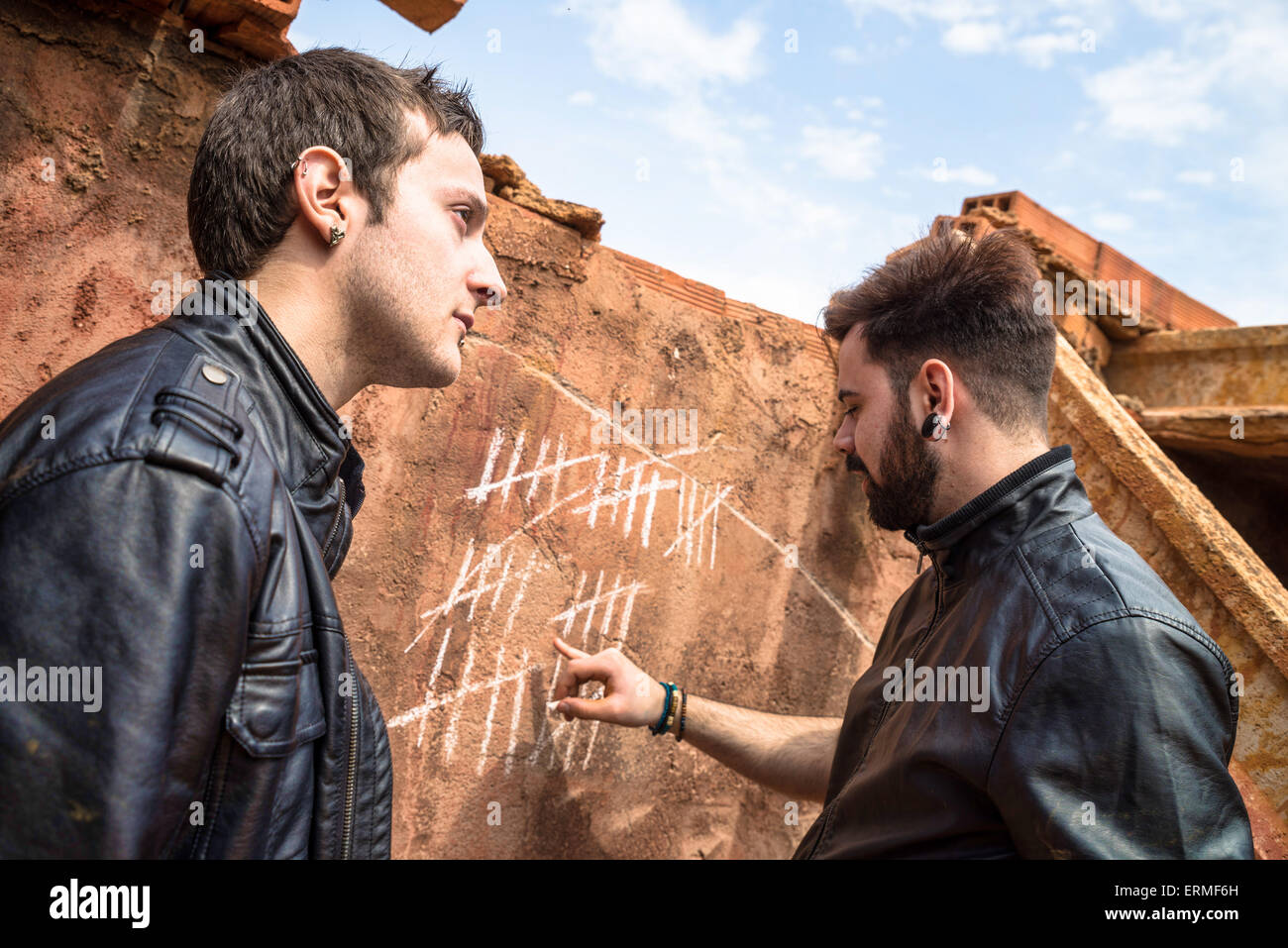 Counting days prison hi-res stock photography and images - Alamy