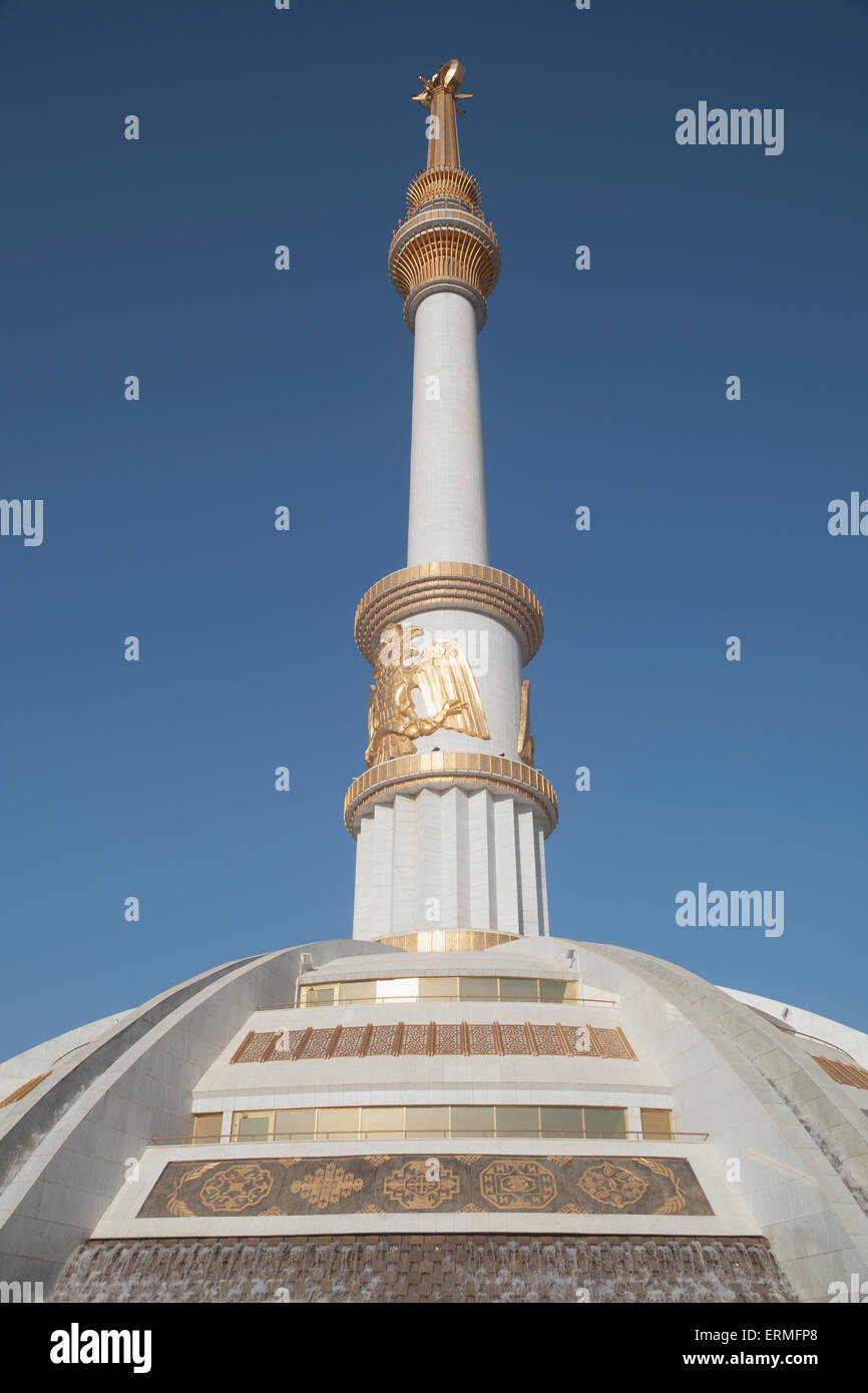 Monument of Independence, Independence Park; Ashgabad, Turkmenistan ...