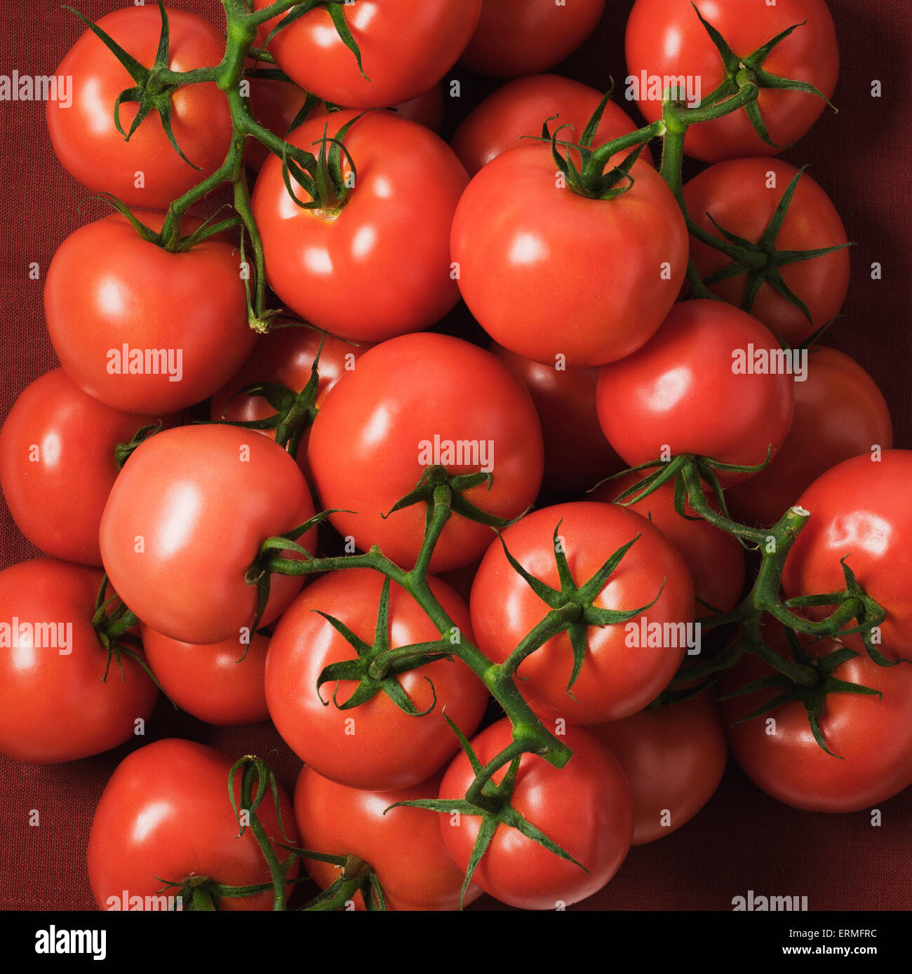 Ripe red tomatoes Stock Photo - Alamy