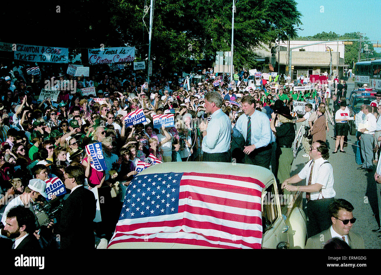 President bill clinton election 1992 hi-res stock photography and ...