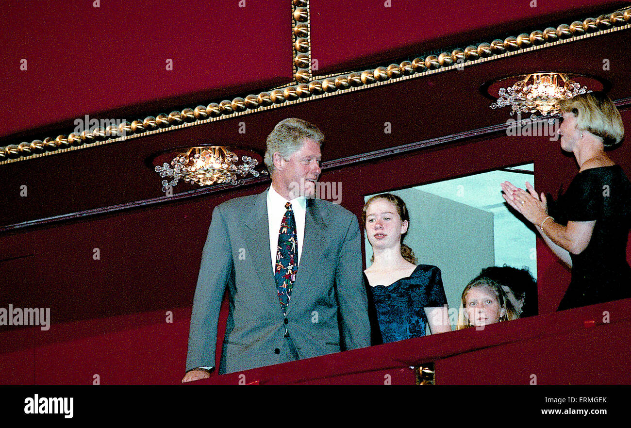 Washington, DC, USA 30th June 1993 President William Jefferson Clinton ...