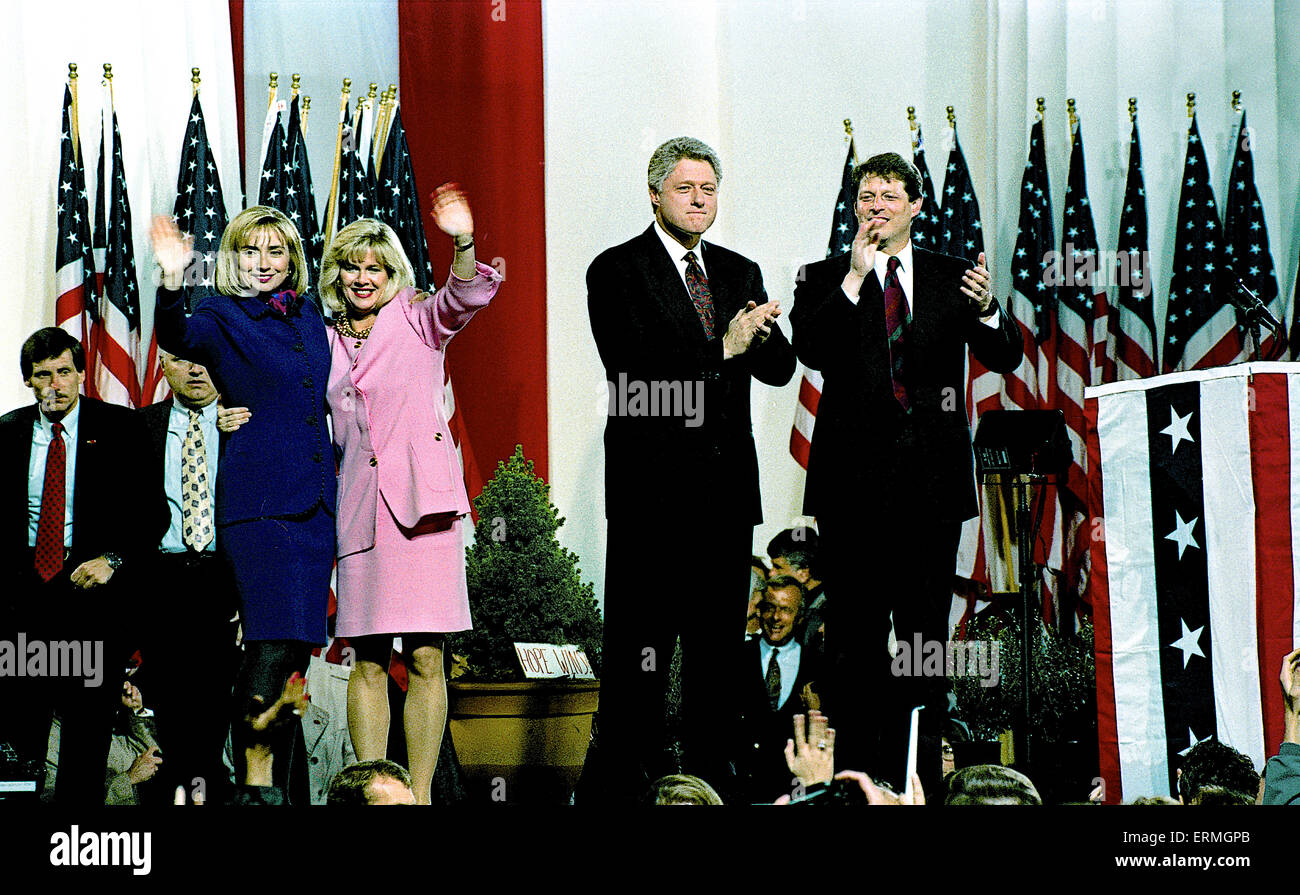 Little Rock, Arkansas. 11-3-1992 President -Elect William Jefferson ...