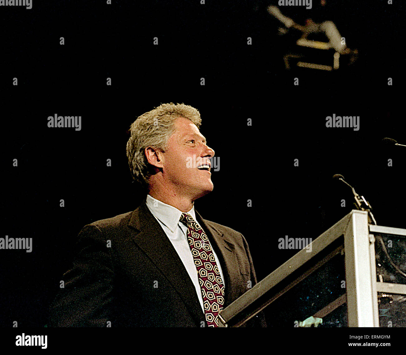 East Rutherford, New Jersey 11-1-1992 Clinton/ Gore Campaign rally at ...