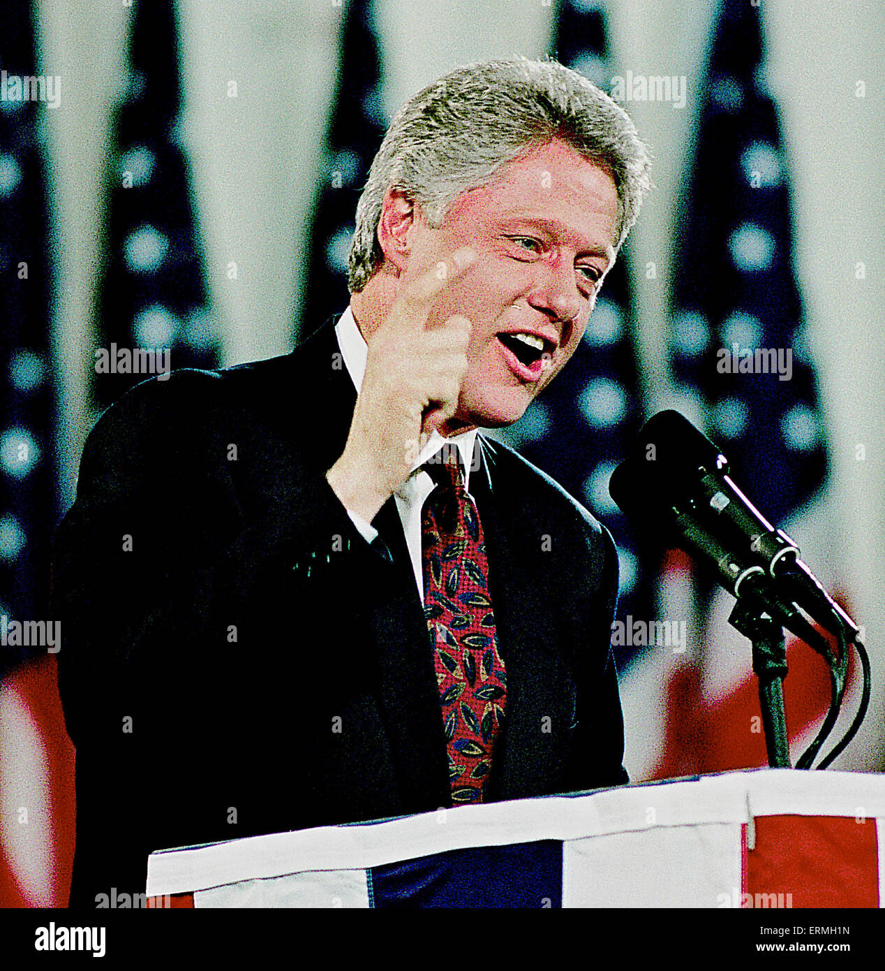 Little Rock, Arkansas. USA 3rd November 1992 President-Elect William ...