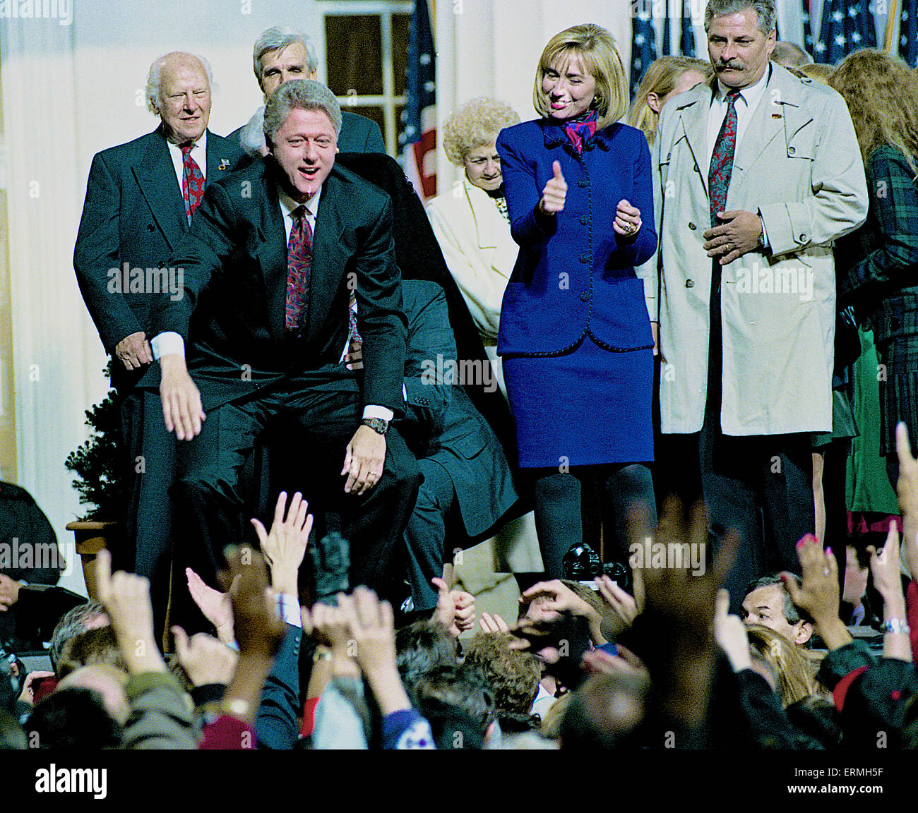 Little Rock, Arkansas, USA 3rd November 1992 President -Elect William ...