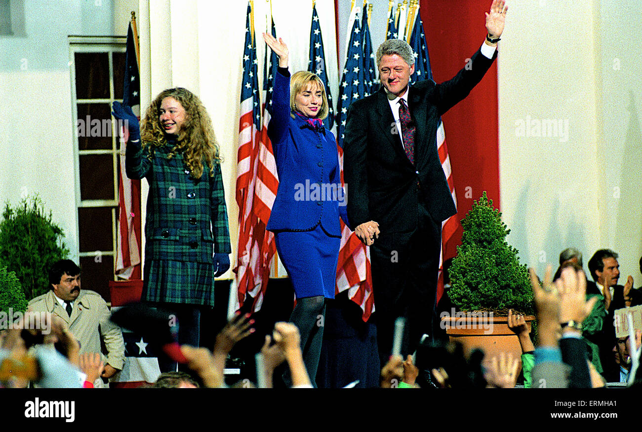 Clinton 1992 victory hi-res stock photography and images - Alamy