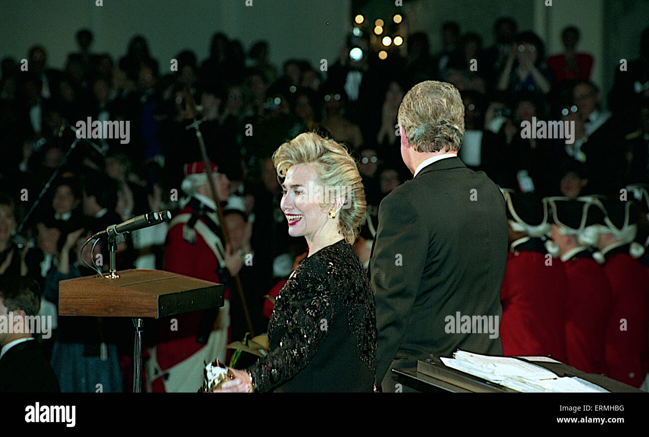 Washington, DC USA 20th January 1993 President William Jefferson ...