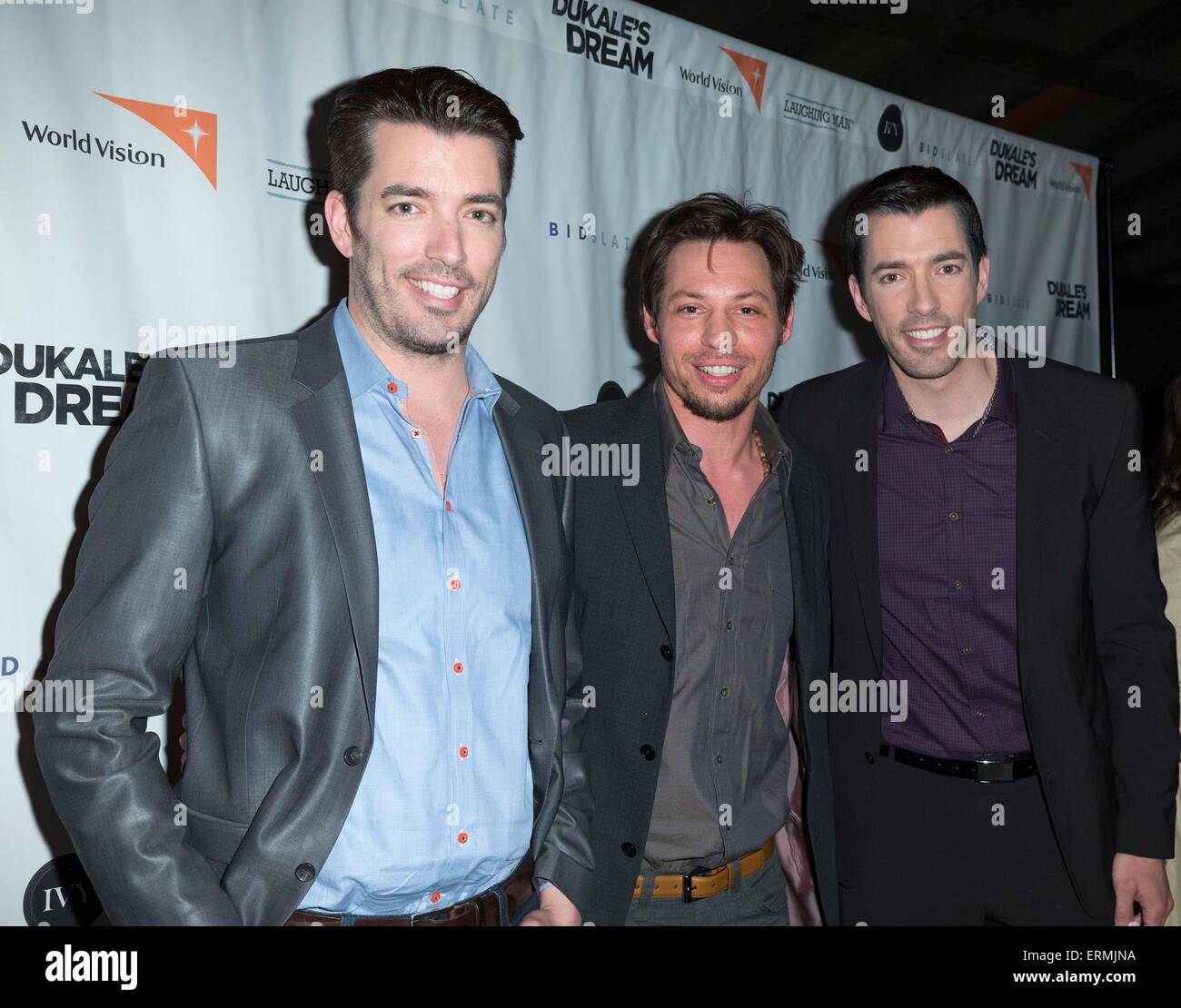 New York, NY, USA. 4th June, 2015. Drew Scott, Josh Rothstein, Jonathan ...