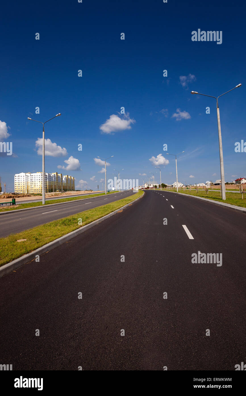 the new road Stock Photo - Alamy