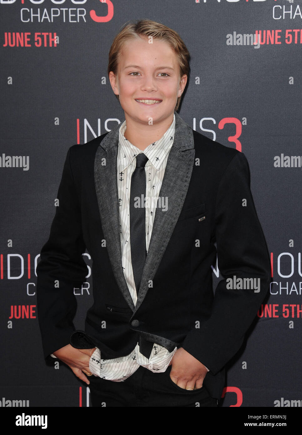 Los Angeles, California, USA. 4th June, 2015. Tate Burney attending the ...