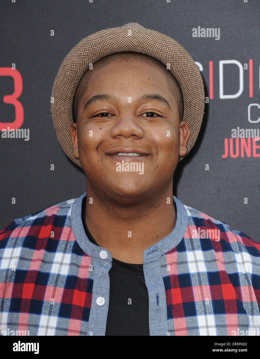 Los Angeles, California, USA. 4th June, 2015. Kyle Massey attending the ...
