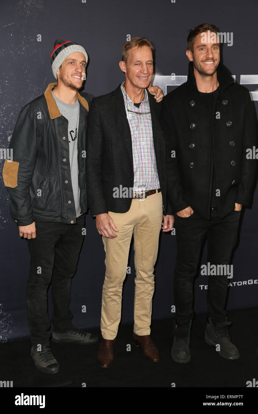 Sydney, Australia. 4 June 2015. Pictured: The Block winners Simon and ...