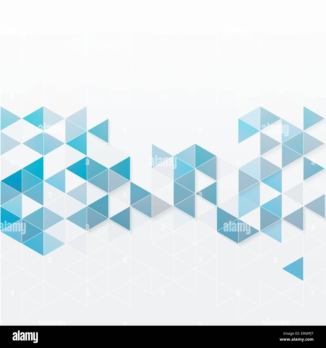 Vector color abstract geometric banner with triangle shapes Stock ...