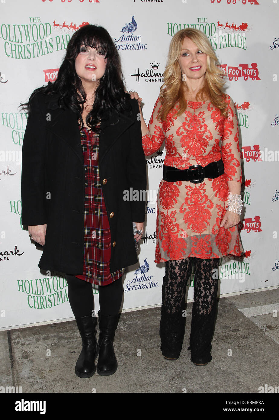 83rd Annual Hollywood Christmas Parade Featuring: Ann Wilson,Nancy ...