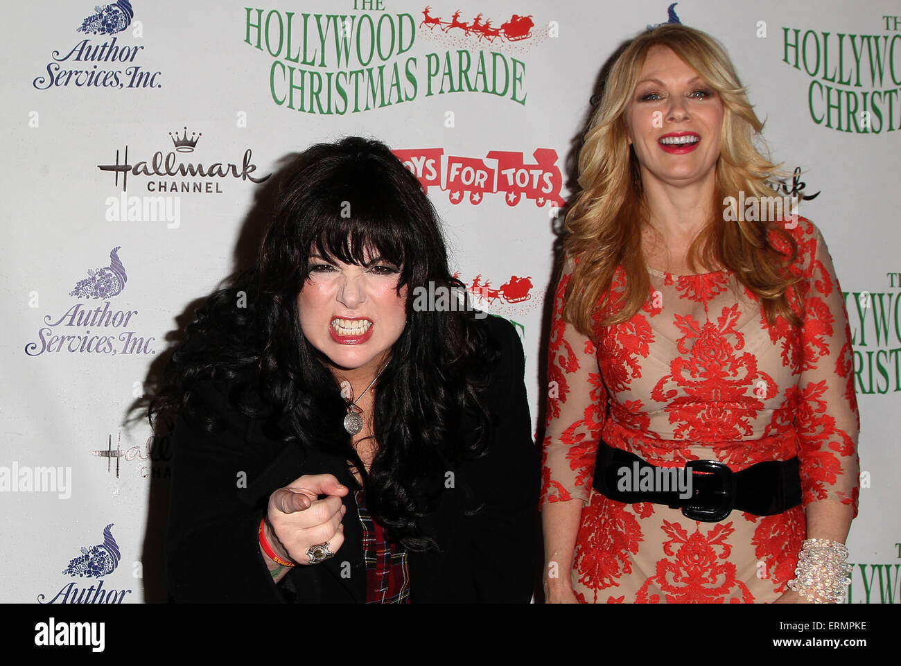 83rd Annual Hollywood Christmas Parade Featuring: Ann Wilson,Nancy ...