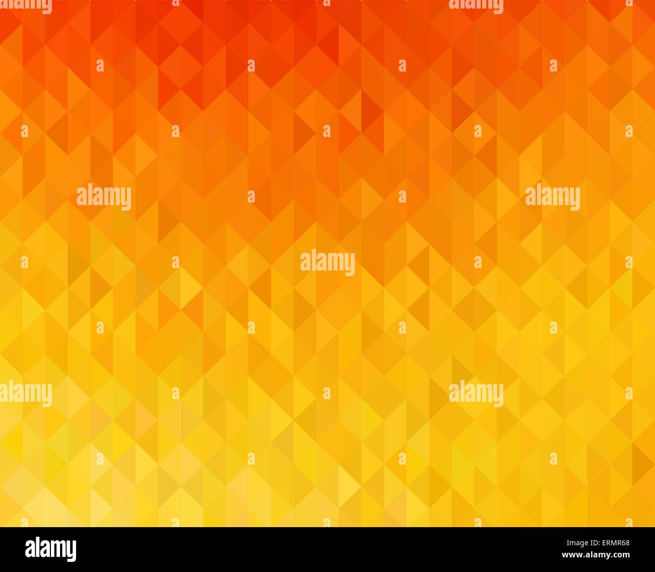 Vector Abstract Orange Color Geometric Background Triangle Shapes