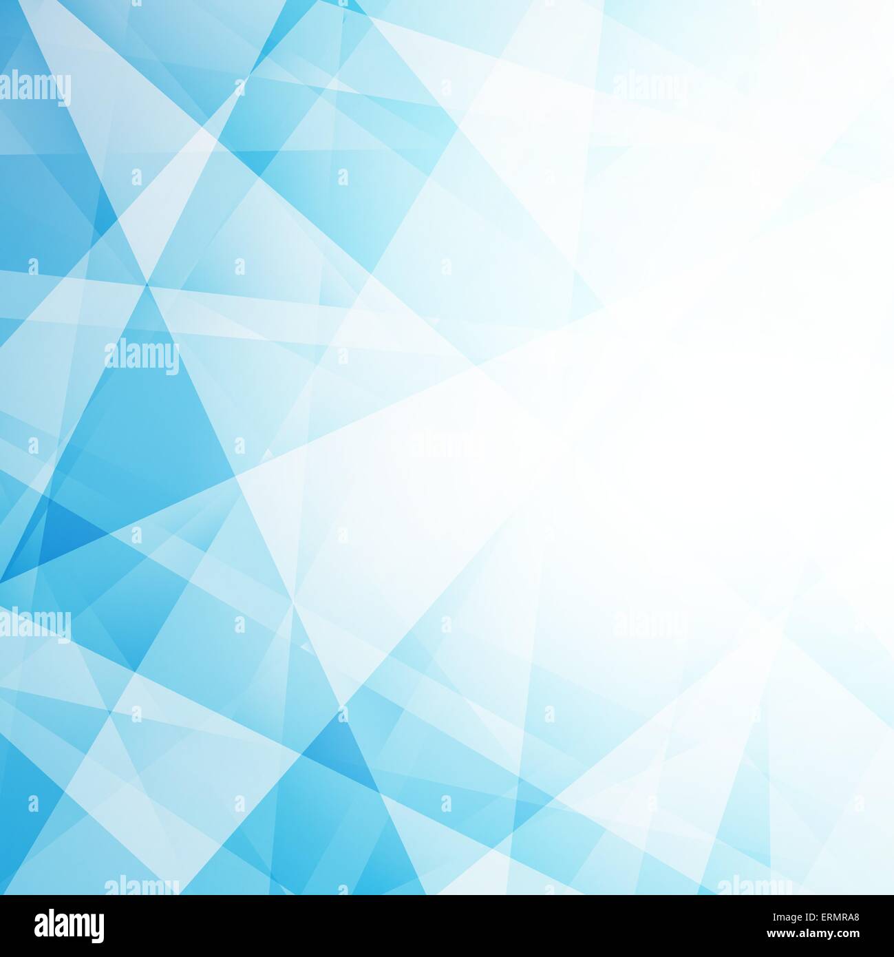 Abstract light blue geometric background. Vector illustration Stock ...