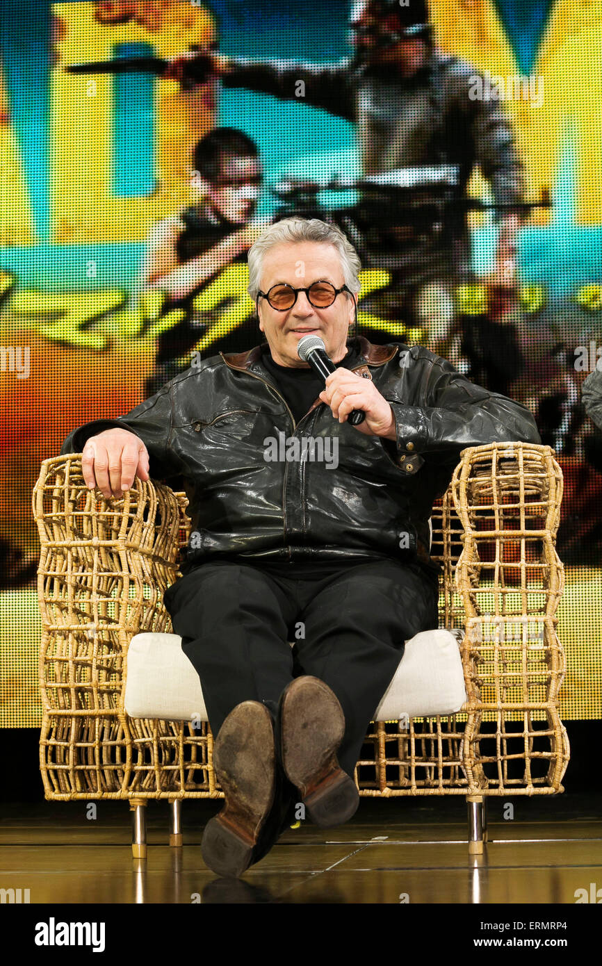 Tokyo, Japan. 5th June, 2015. Australian film director George Miller ...