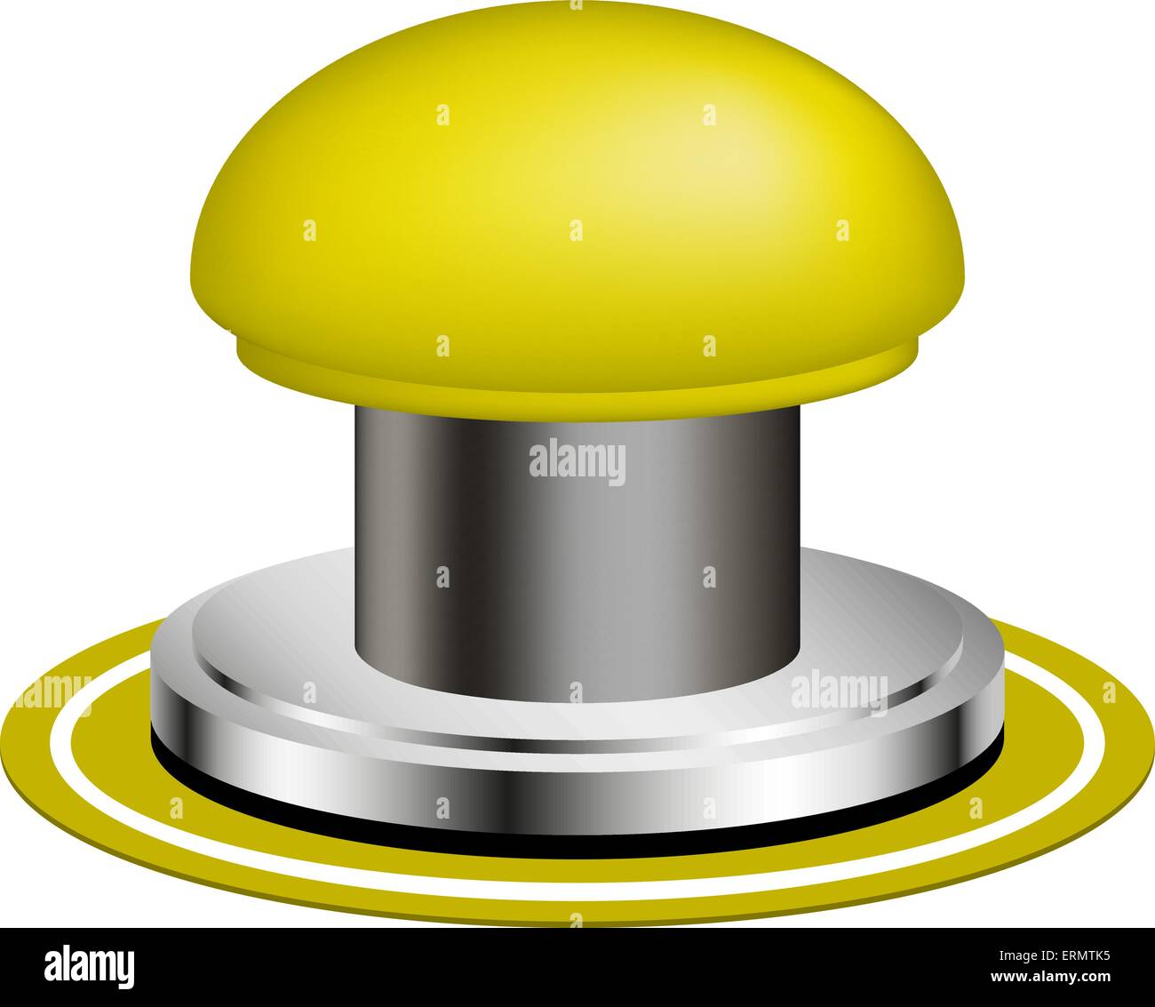 Emergency stop button security Stock Vector Images - Alamy