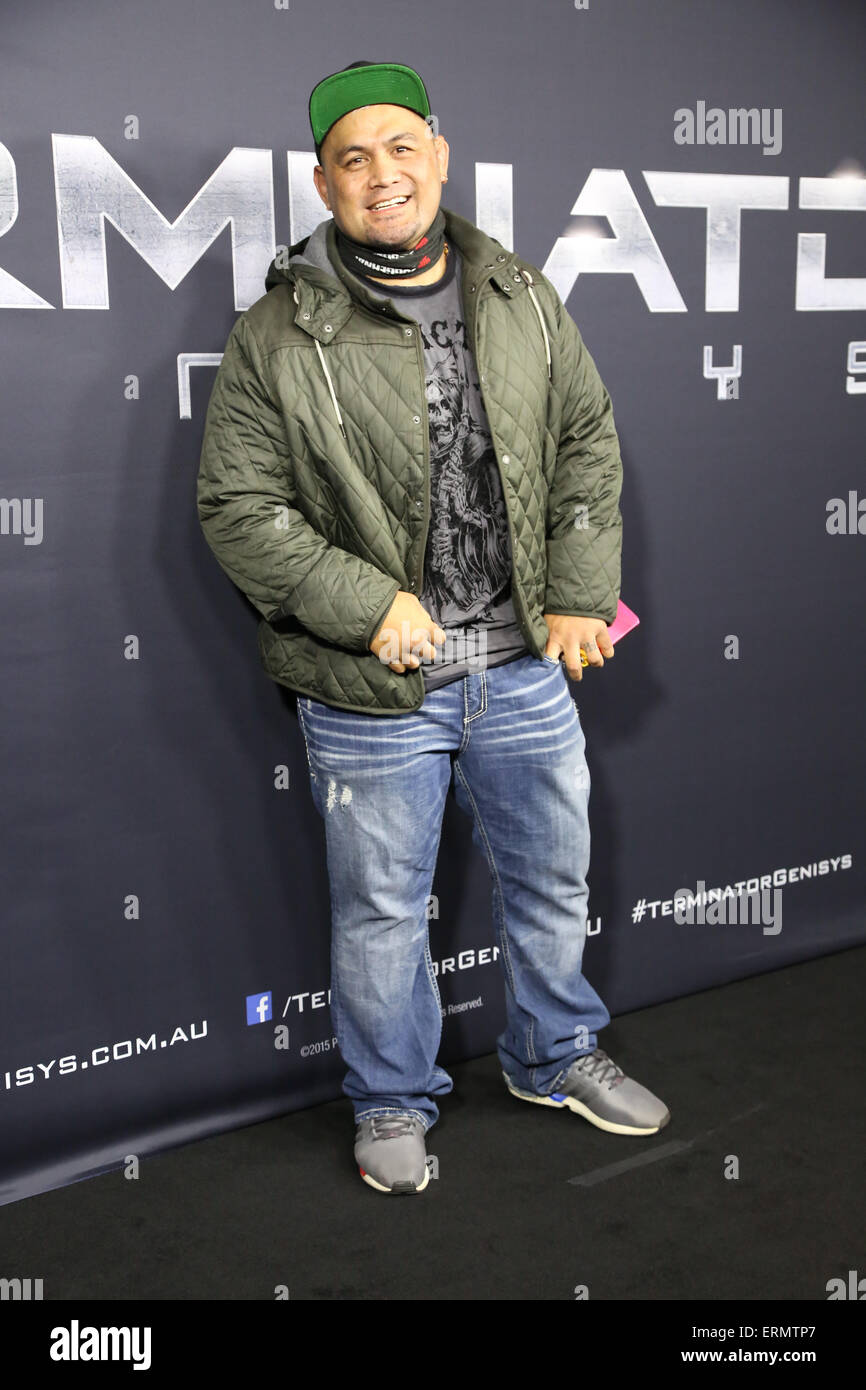Sydney, Australia. 4 June 2015. Pictured: UFC heavyweight Mark Hunt ...