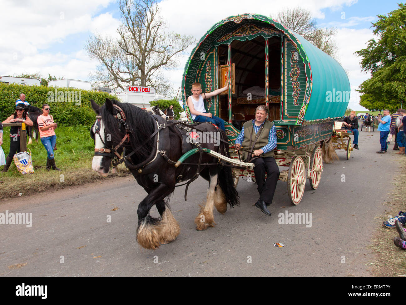 Gypsy wagons hi-res stock photography and images - Alamy