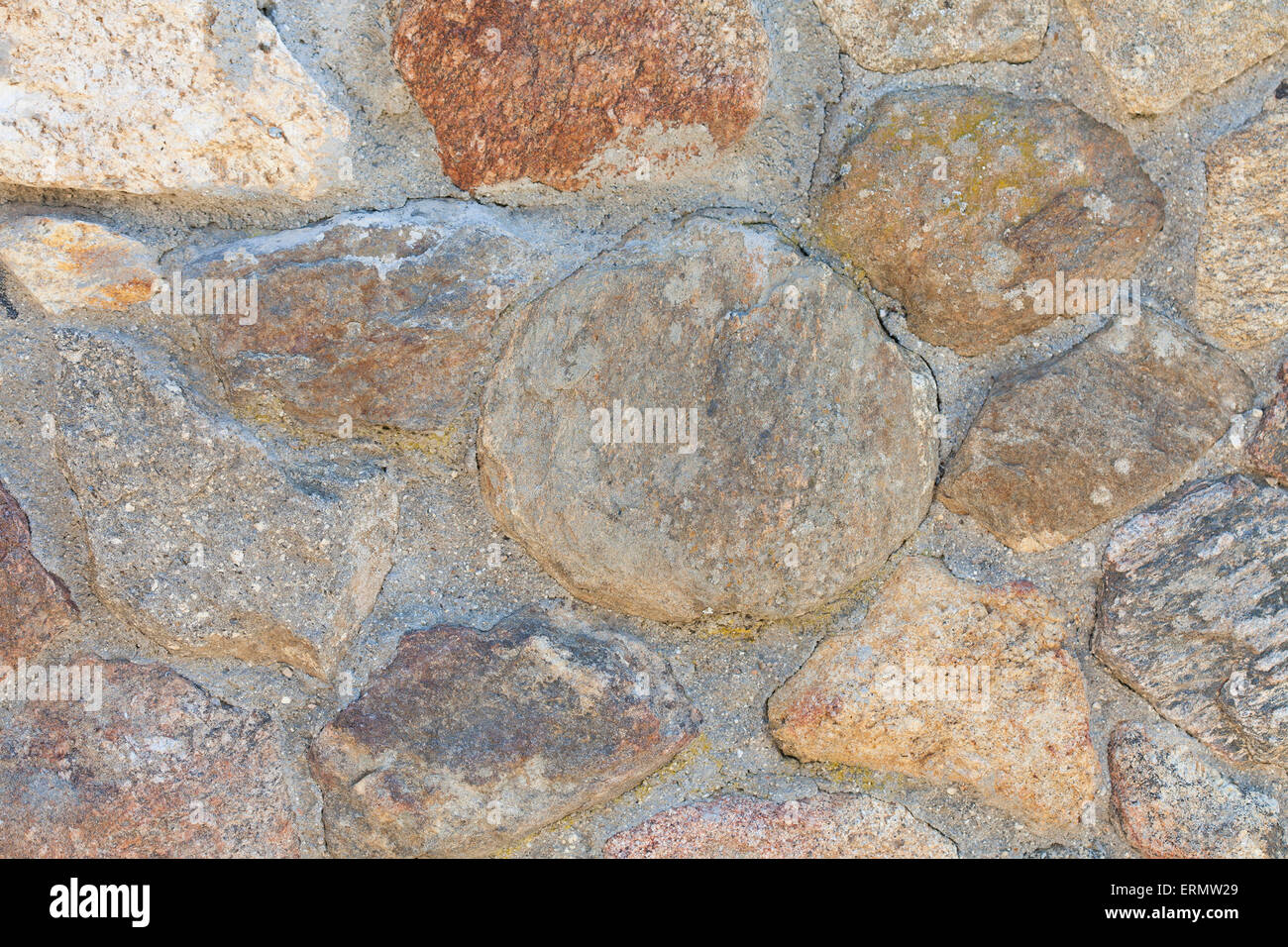 Stones embedded in concrete hi-res stock photography and images - Alamy