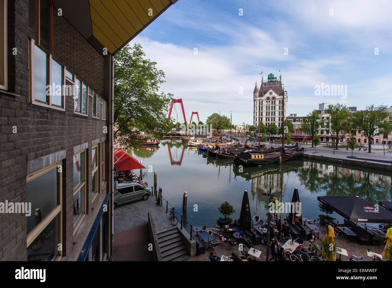 Old harbour, Oudehaven, Oude Haven, White House, Witte Huis, Rotterdam ...