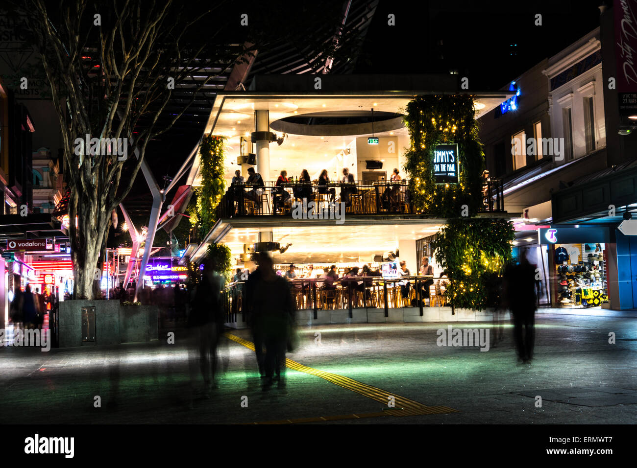 Jimmy's on the Mall Brisbane Stock Photo - Alamy