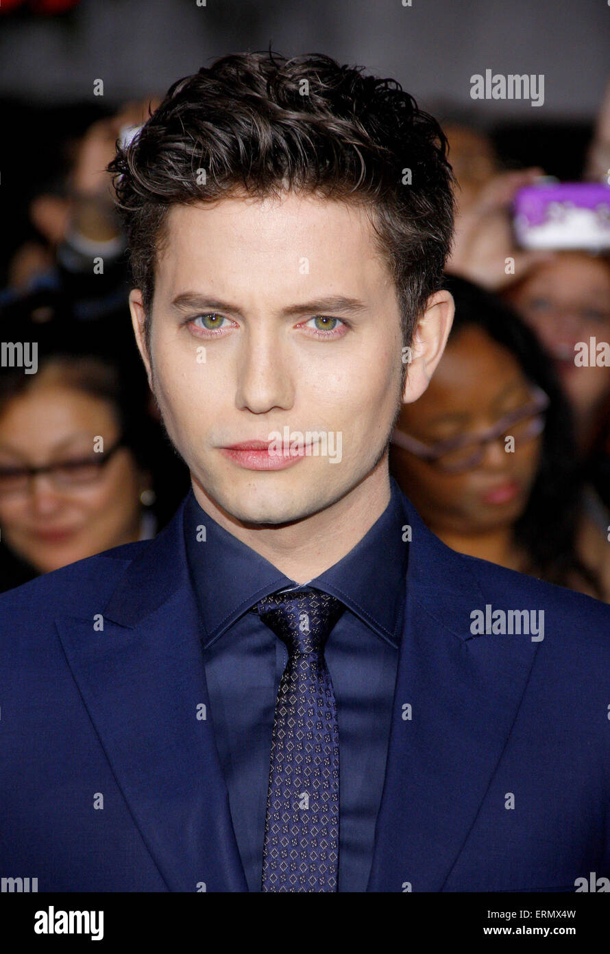 Jackson Rathbone at the Los Angeles premiere of 'The Twilight Saga ...
