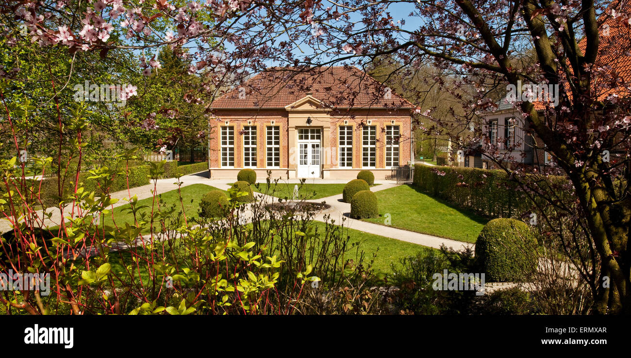 Schloss Rheda, Orangerie im Schlosspark, Rheda-Wiedenbrueck ...