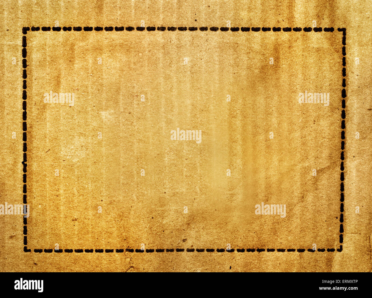 Vintage texture. Cardboard parcel box Stock Photo - Alamy